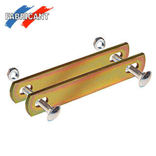 Plaque de raccordement double