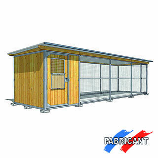 Poulailler Pro 7 - 7 m x 2 m